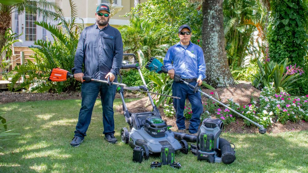 Electric Lawn Care | Parsons Landscaping